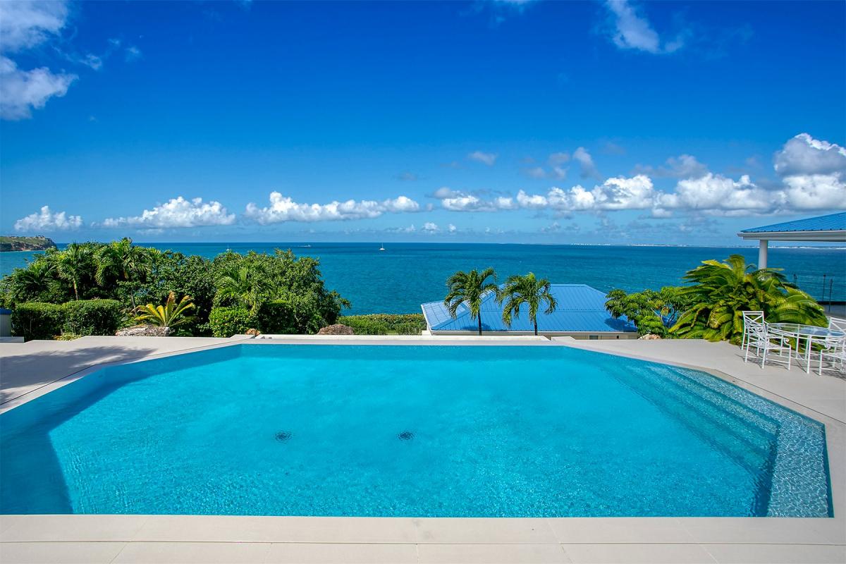Villa Esprit de la mer St Martin Location villa de luxe